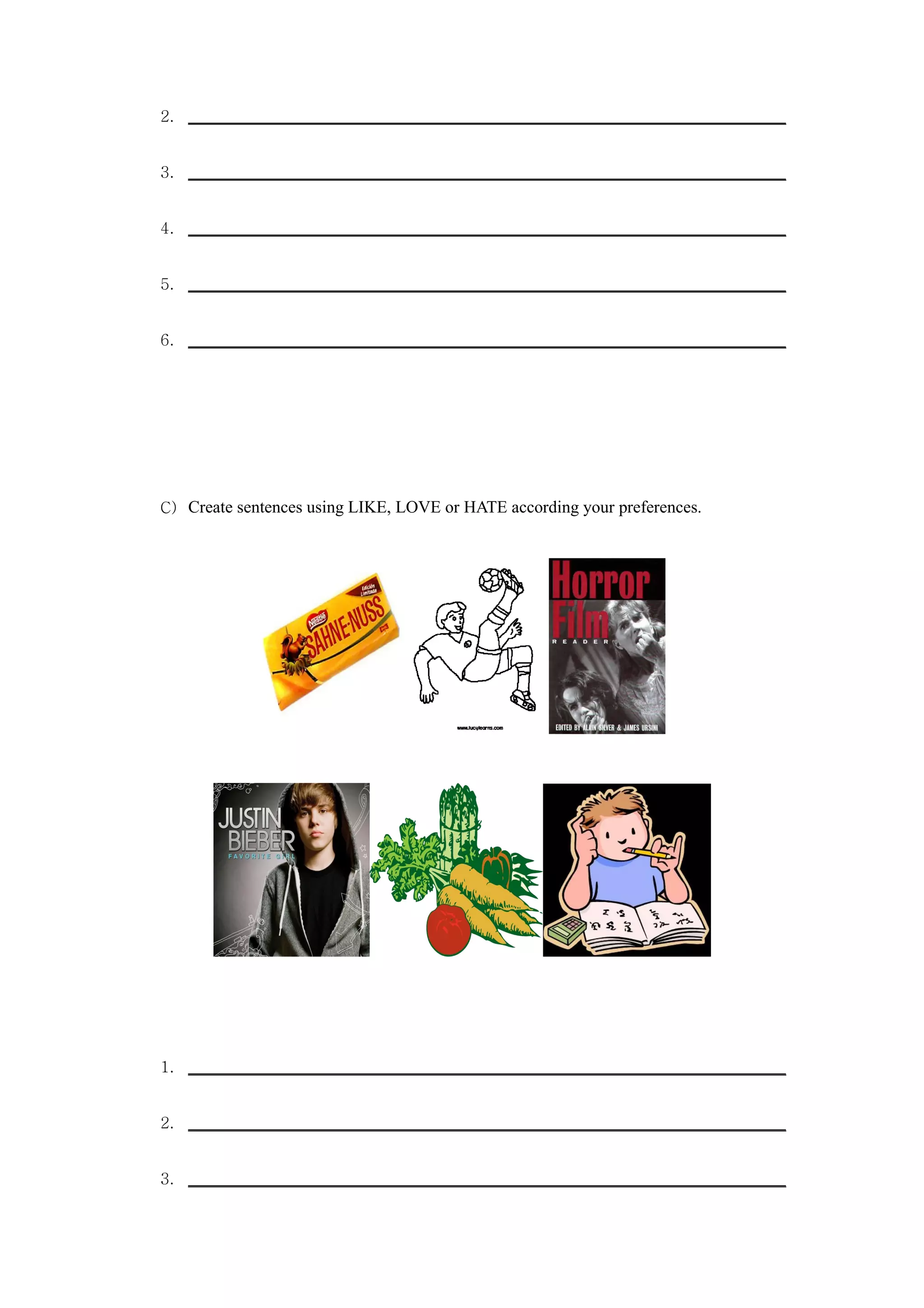 Worksheet hobbies 2 | DOC