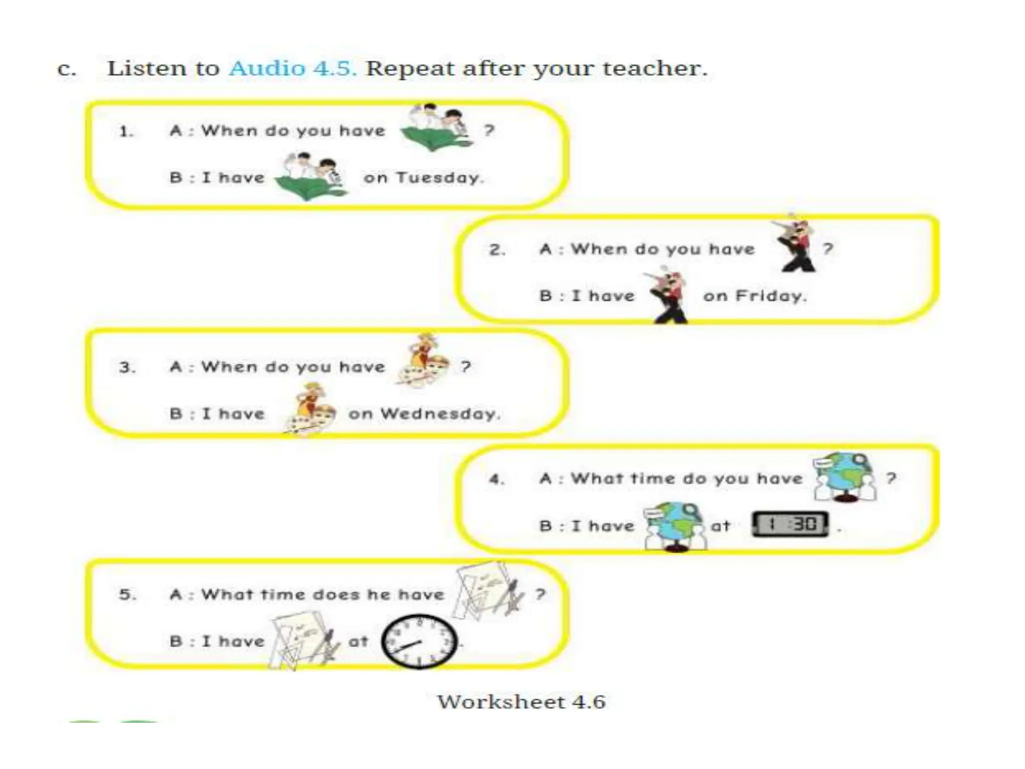 WORKSHEET KELAS 7 SEMESTER GENAP MATA PELAJARAN BAHASA INGGRIS.pptx