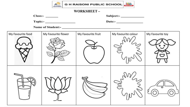 worksheet of Respect by G H Raisoni.pptx