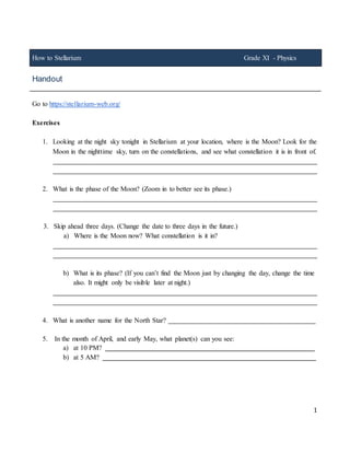 Worksheet physics | DOCX