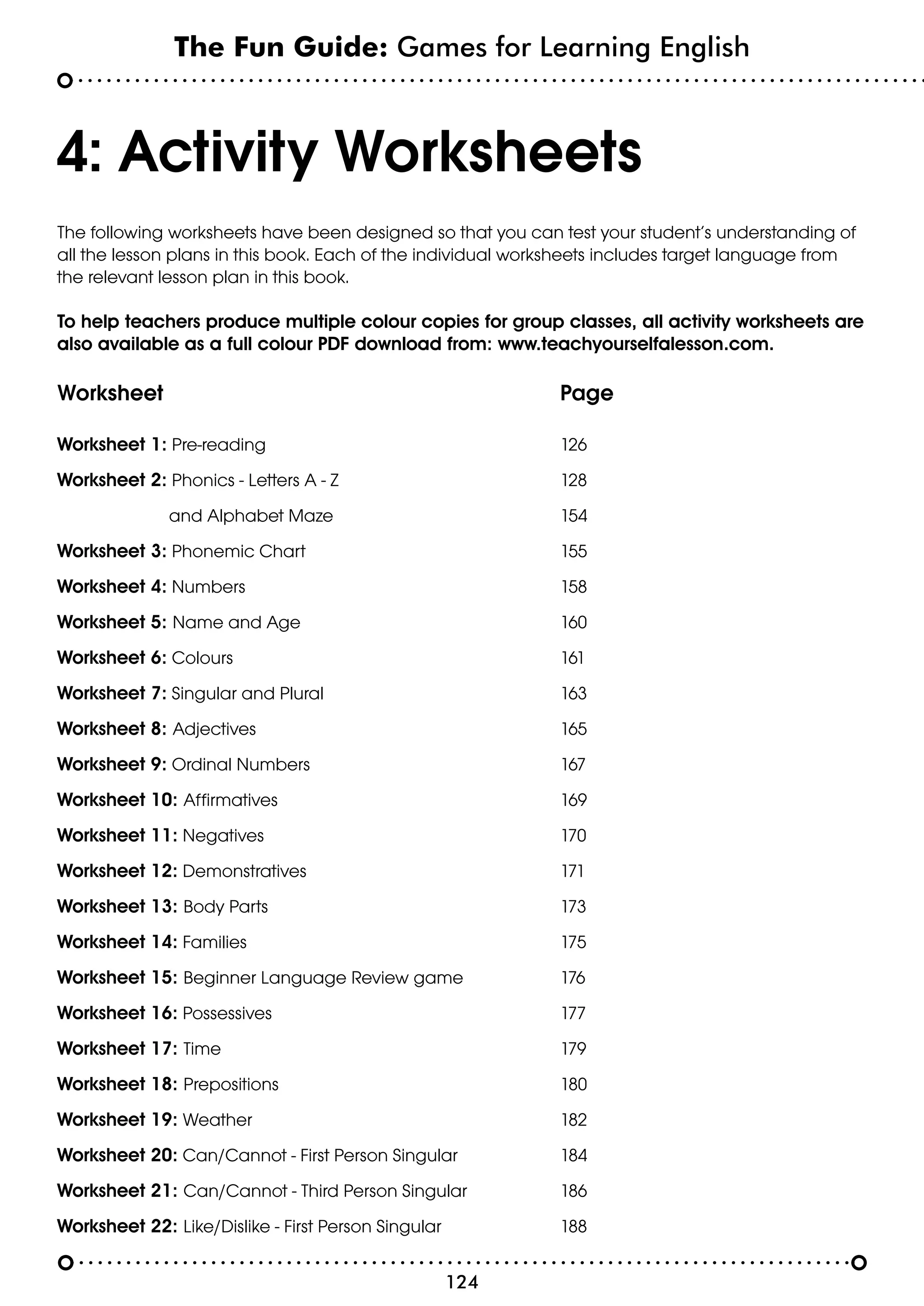 Variadas guías en inglés (ESL worksheets) | PDF