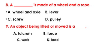 worksheet Science 6_simple machine q1.pptx