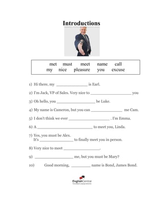 Worksheets language functions | PDF