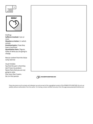 Work sheets power pitch method | PDF