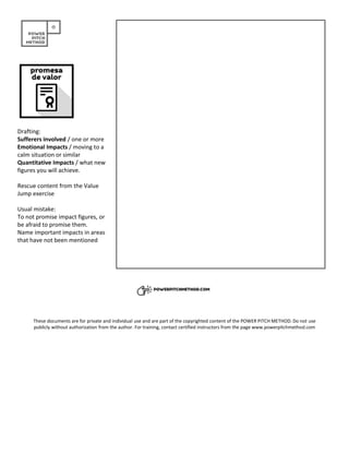 Work sheets power pitch method | PDF