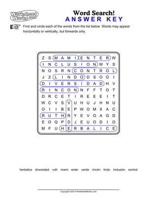 Worksheet works word_search_1 | PDF