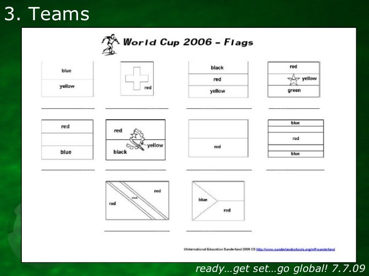 World Cup 2010 - activities for the primary classroom