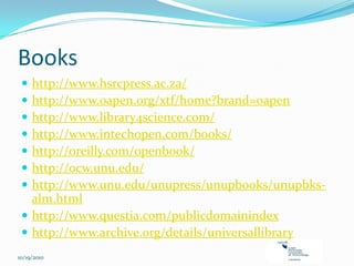 Digital library workshop | PPTX