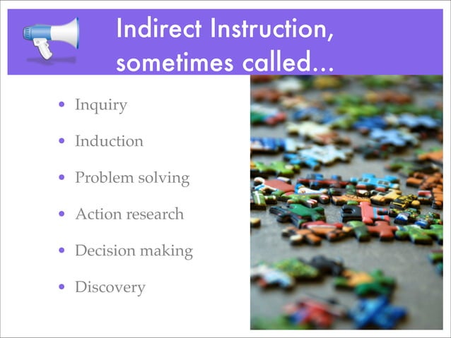 The Indirect & Experiential Instruction Strategies | PDF | Educational ...