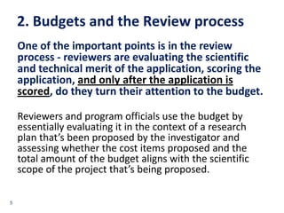Dollars and Rands: Budget Planning Pre- and Post-award | PPTX