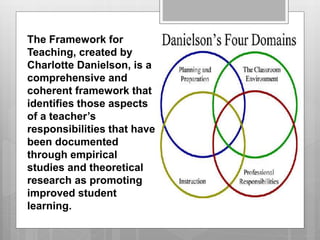The framework for teaching | PPTX