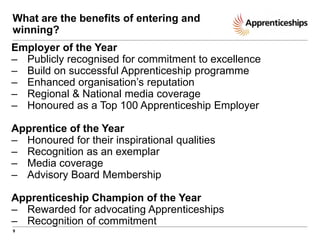 National Apprenticeship Awards 2014 | PPTX