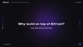 Building LSD Use Cases on Bifrost | PPT