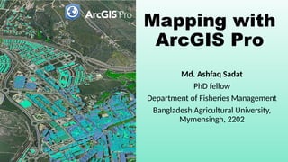 Mapping with GIS and introduction ro ArcGIS pro interface | PPTX