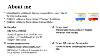 Mapping with GIS and introduction ro ArcGIS pro interface | PPTX