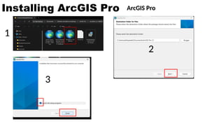 Mapping with GIS and introduction ro ArcGIS pro interface | PPTX