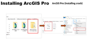Mapping with GIS and introduction ro ArcGIS pro interface | PPTX