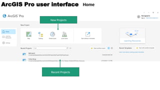Mapping with GIS and introduction ro ArcGIS pro interface | PPTX