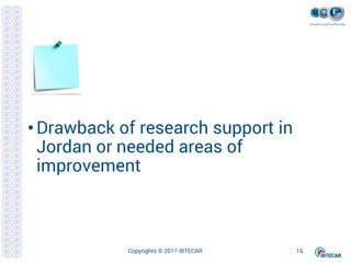 Scientific Research and Innovation Workshop | PDF