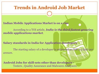 Android Workshop PPT | PPT