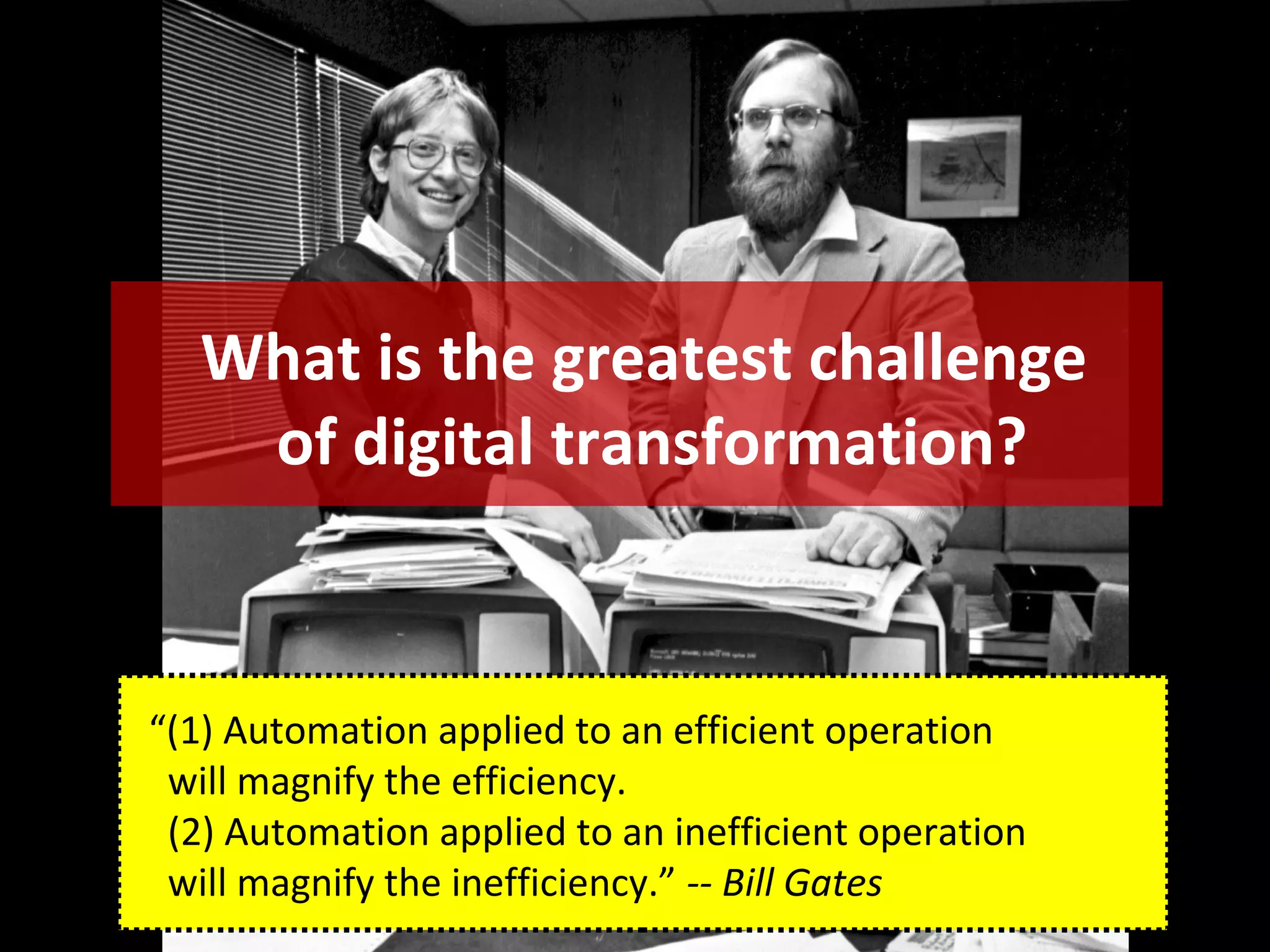 Workshop digital transformation strategy digital road-map training | PPT