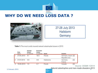 Current status and Best Practices for Disaster Loss Data recording in ...