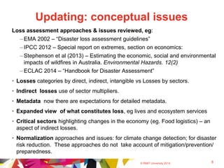 Updating the 2001 Report: Economic Costs of Natural Disasters in ...