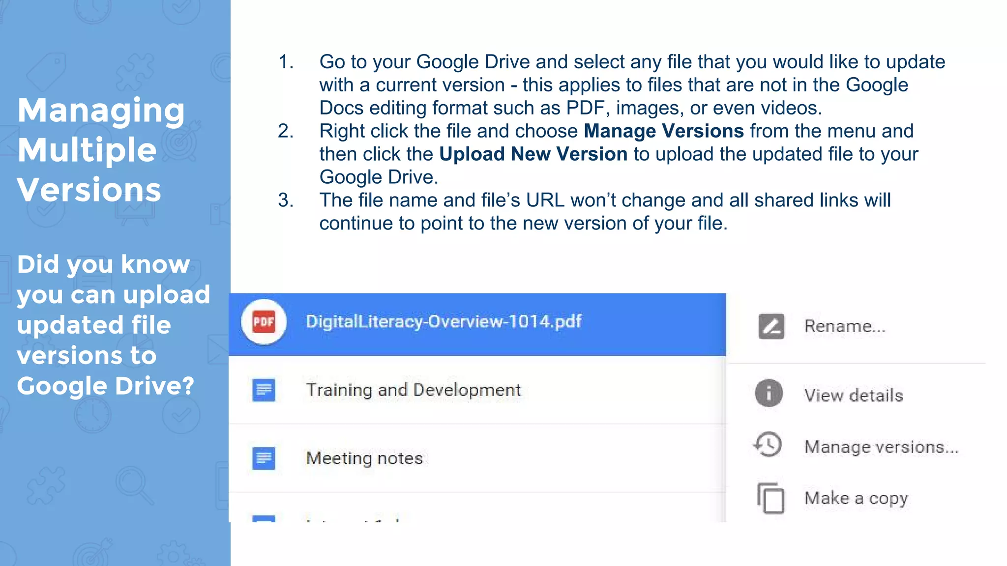 Workshop google drive | PDF