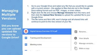 Workshop google drive | PDF