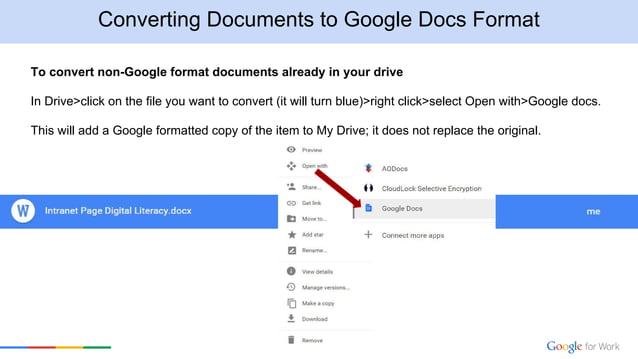 Workshop google drive | PPT