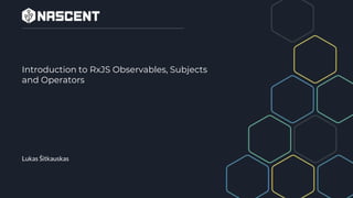 Workshop introduction-to-rxjs | PPT