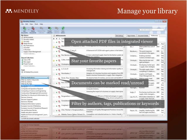 Workshop -Mendeley Reference Management.pptx