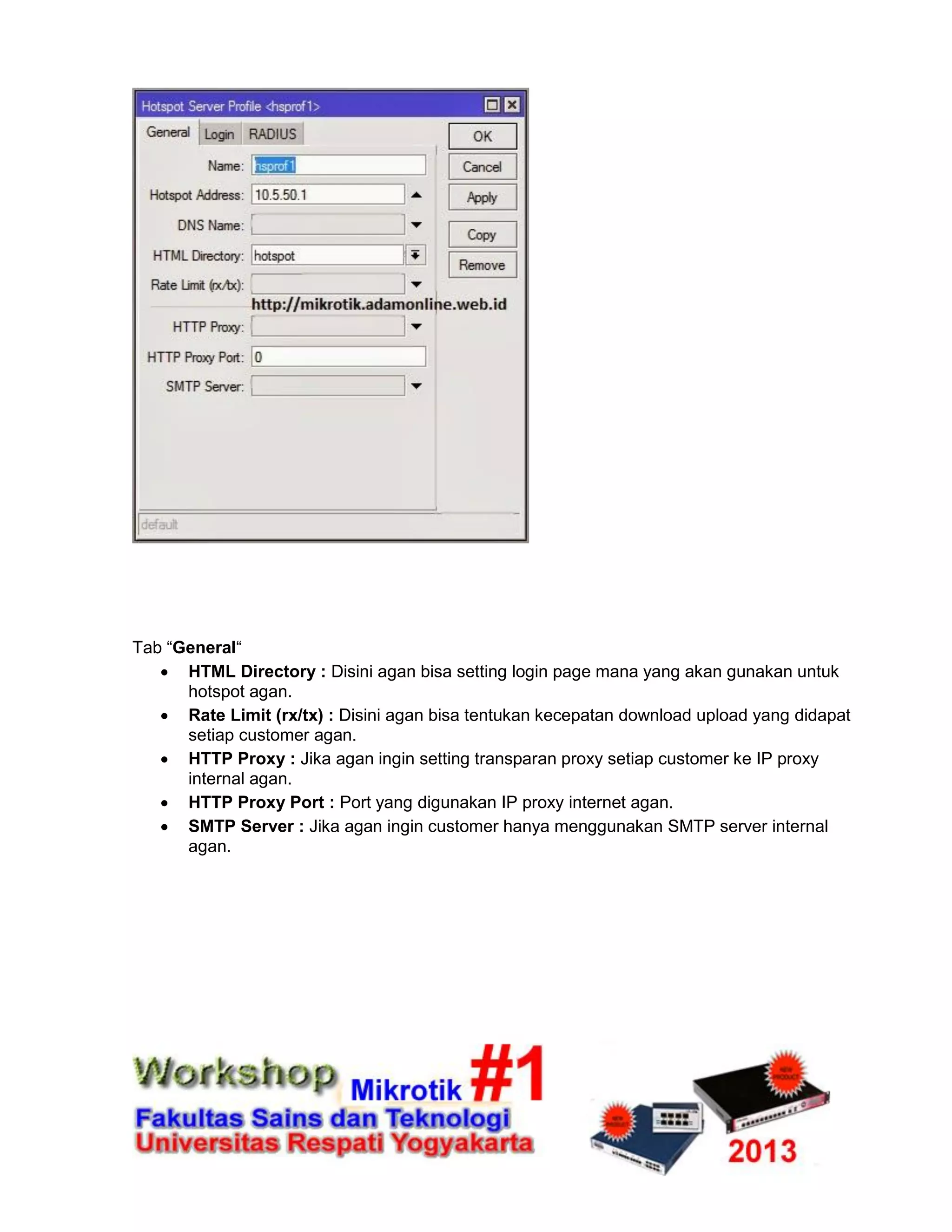 Workshop mikrotik#1 | PDF