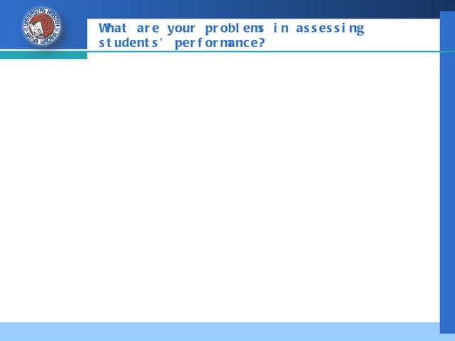 Creating Online Assessment Using Moodle CMS | PPT