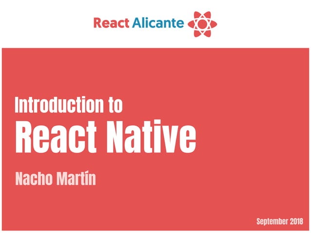 Introduction to React Native Workshop | PPT