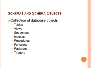 Introduction to Oracle Database | PPTX