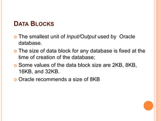 Introduction to Oracle Database | PPTX