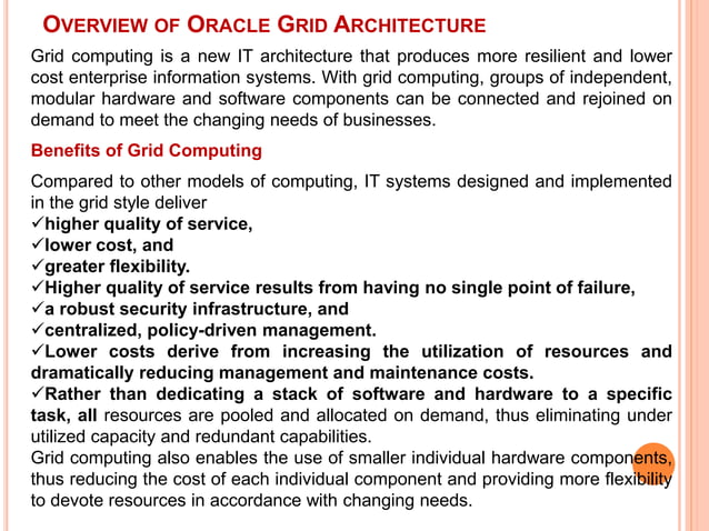 Introduction to Oracle Database | PPTX | Operating Systems | Computer Software and Applications