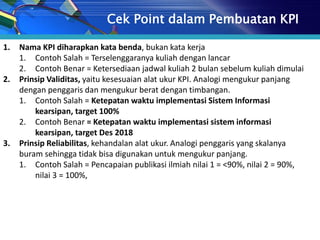 Workshop pembuatan-kpi-uai | PDF