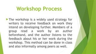 Revision Strategy - The Workshop Process | PPTX