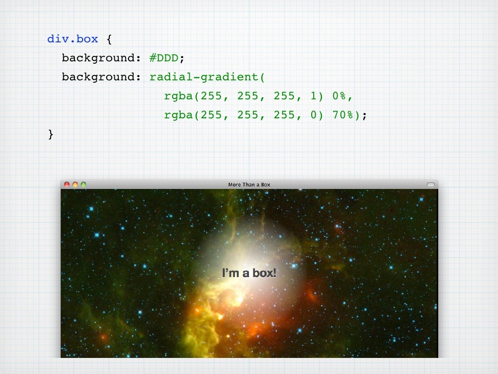 div.box { box-shadow: 10px 10px 0