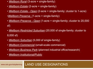 Wellborn Area Plan | PPT