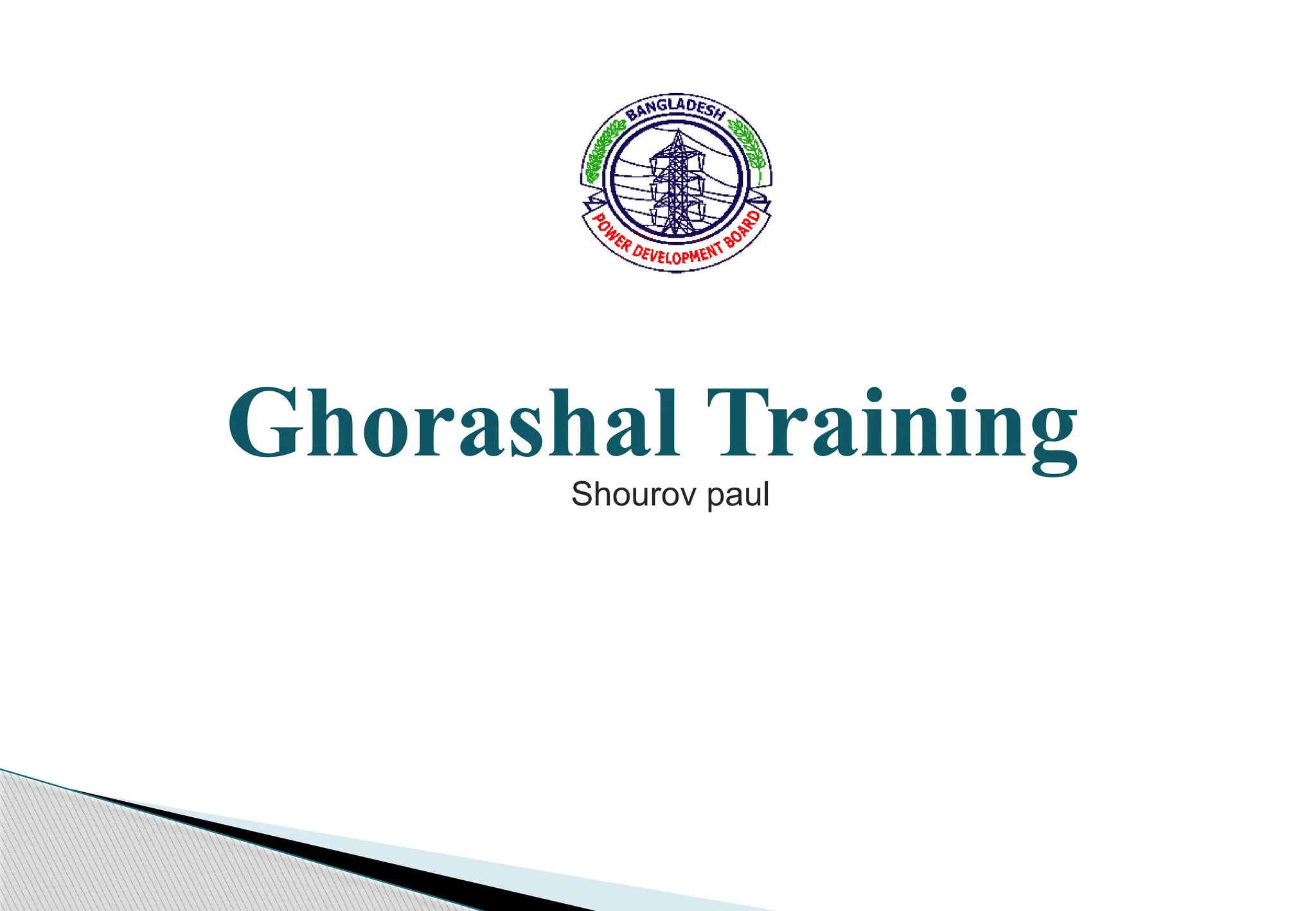 Ghorashal Power Plant Training: Understanding Power Generation, SCADA ...