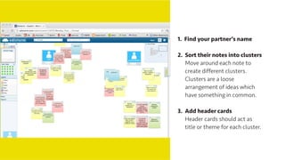 Workshop 1: Brainstorming + Affinity Diagramming = Goals | PPT