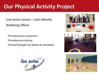 Perth College UHI students Physical Activity project with Older Adults ...