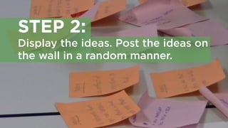 Workshop 1: Brainstorming + Affinity Diagramming = Goals | PDF