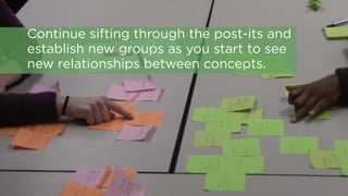 Workshop 1: Brainstorming + Affinity Diagramming = Goals | PDF