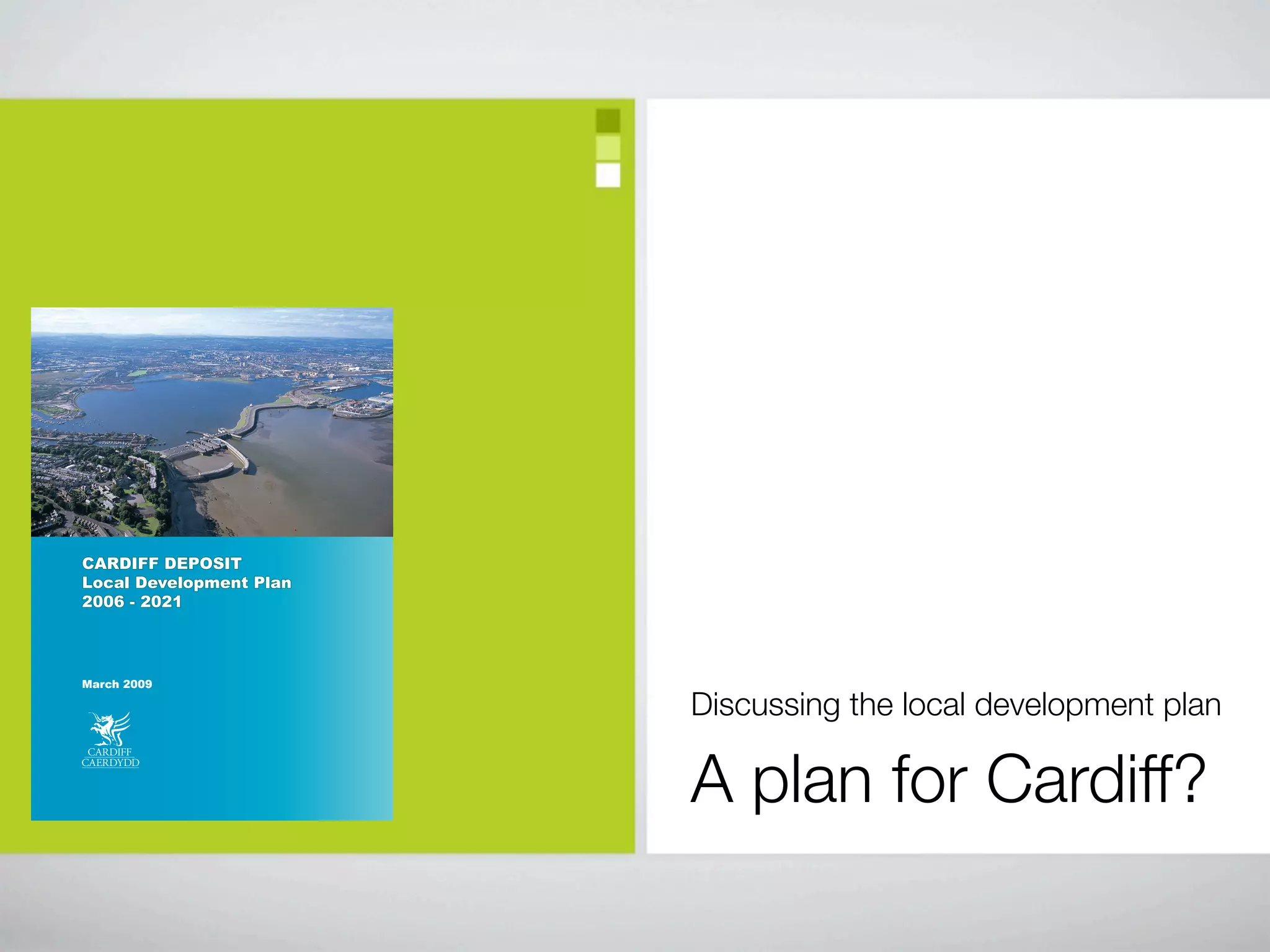 Part 2 Cardiff Local Development Plan session 2 | KEY | Sports
