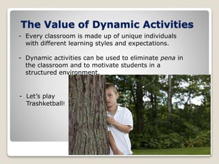 Warm up, Time fillers, Ice breakers and more | PPTX