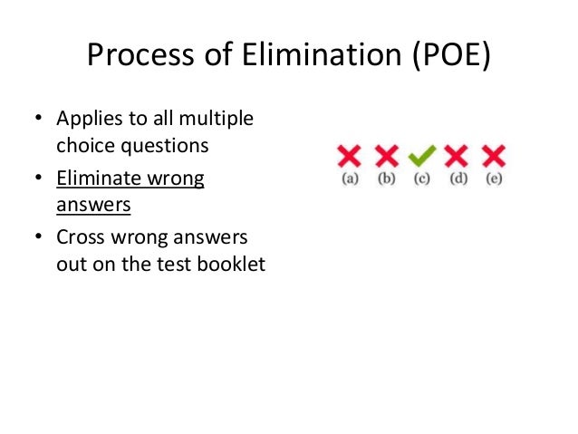 Workshop 2 general test taking strategies